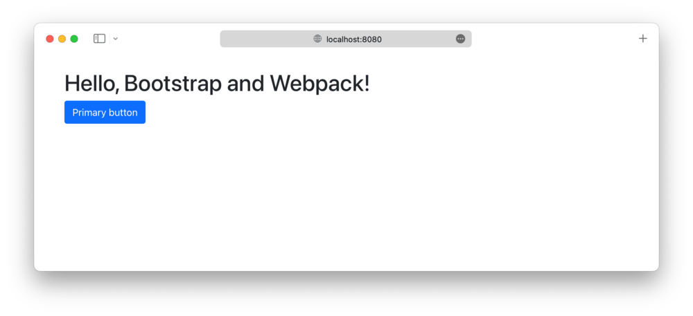 Bootstrap и Webpack · Bootstrap v5.3